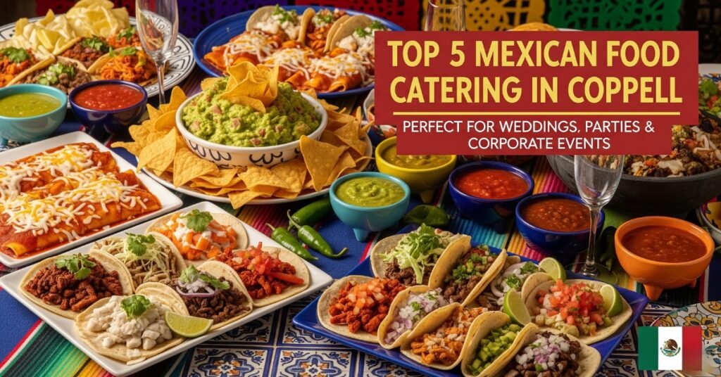 Top 5 Mexican Food Catering For Events In Coppell, Texas
